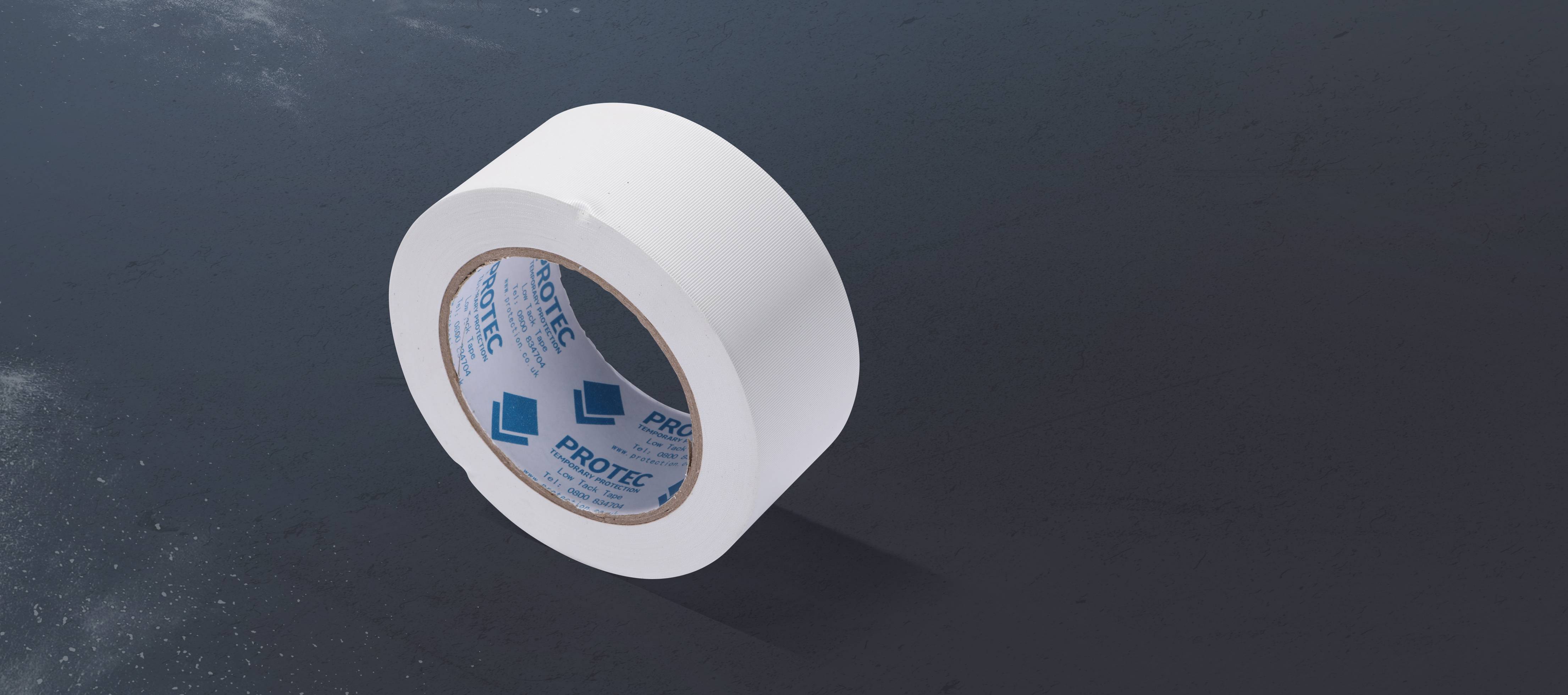 White Low Tack Tape - Protec